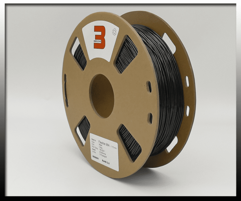TPU 98A - Black 1.75mm 1KG - 3DEA