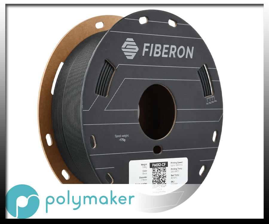 Fiberon™ PA612-CF15 Black - Polymaker - 3DEA